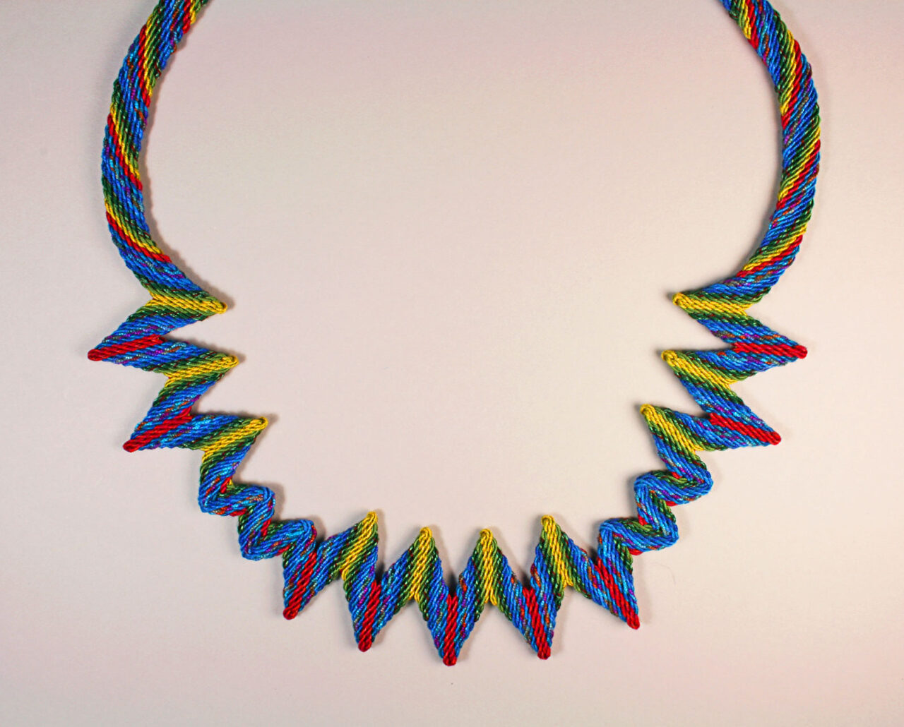 Fiber Necklaces - Fiber Artist, Barbara J. Walker